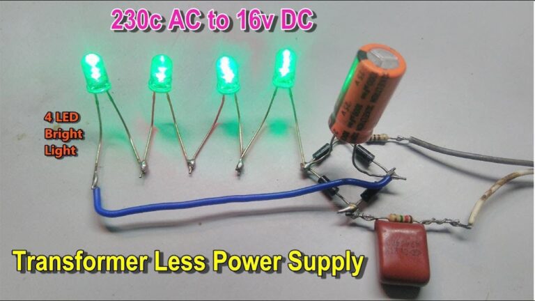Cómo Hacer Un Circuito Eléctrico Con Luces LED